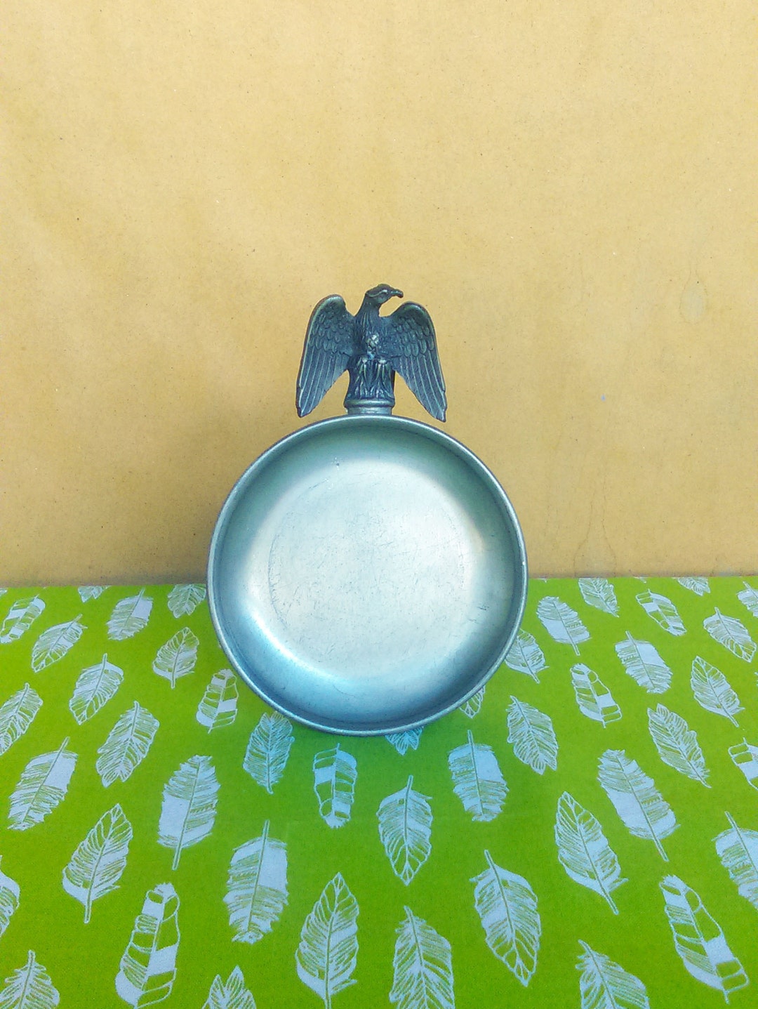 Pewter Ring Dish American Eagle Plate Genuine Americana Made in USA ...