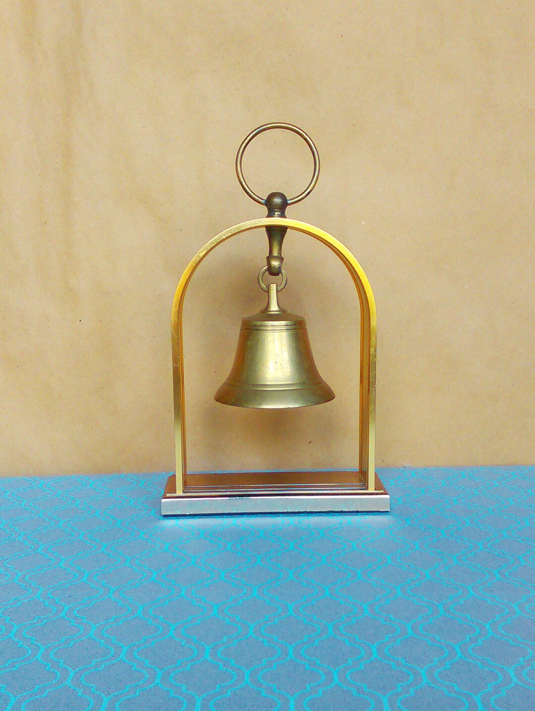 Hanging Brass Bell Vintage Home Decor Eclectic Furnishing Interior ...