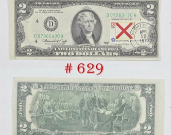Birth of Jesus Christ NATIVITY Christmas Colorized Genuine Two Dollar ...