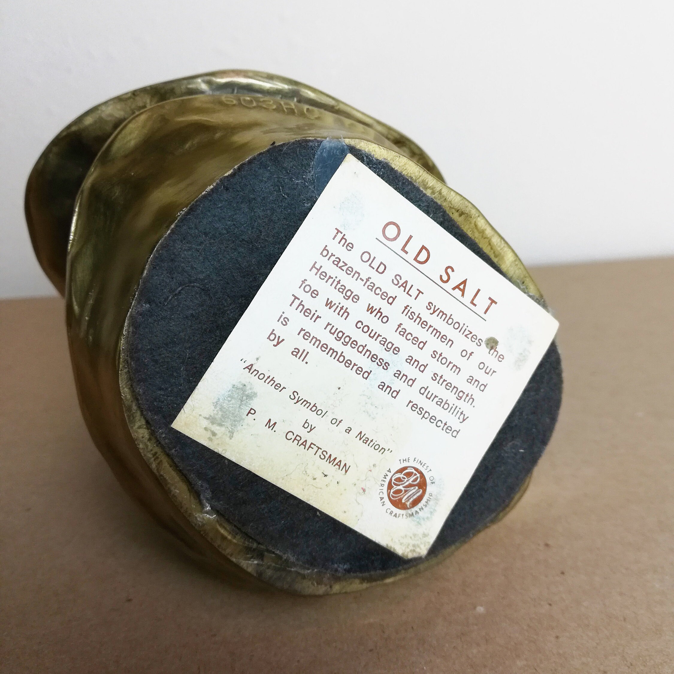 Stylish Sea Captain Bust PM Craftsman Old Salt Made in USA Genuine ...