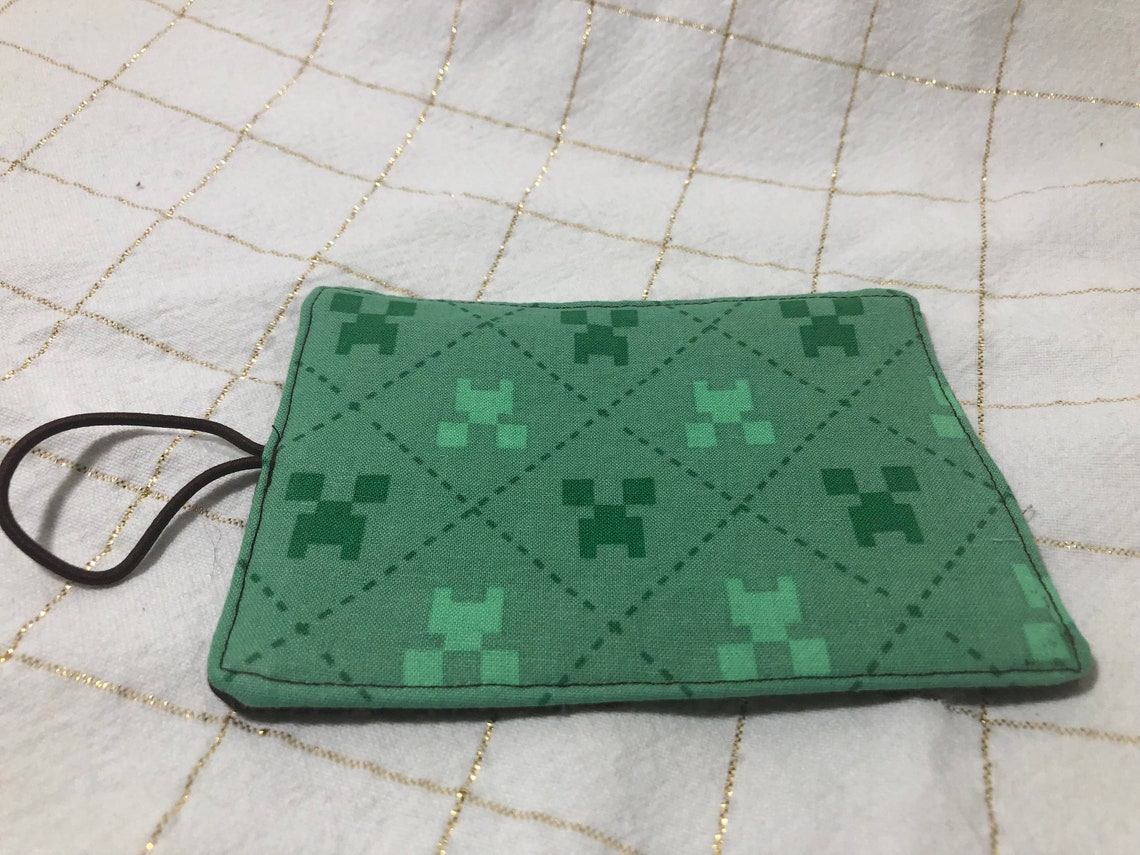 Minecraft Credit Card Holder Business Card Holder Wallet | Etsy