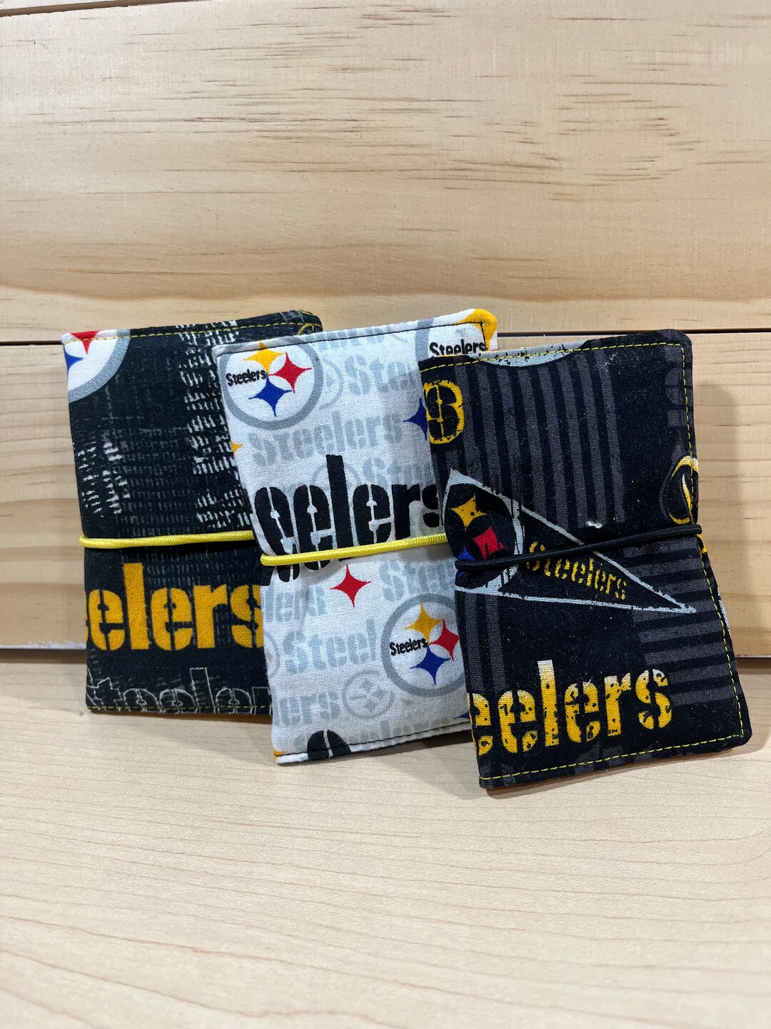 Pittsburgh Steelers Fabric Credit & Business Card Holder | Handmade ...