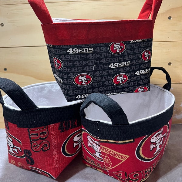 49ers Baskets - Etsy