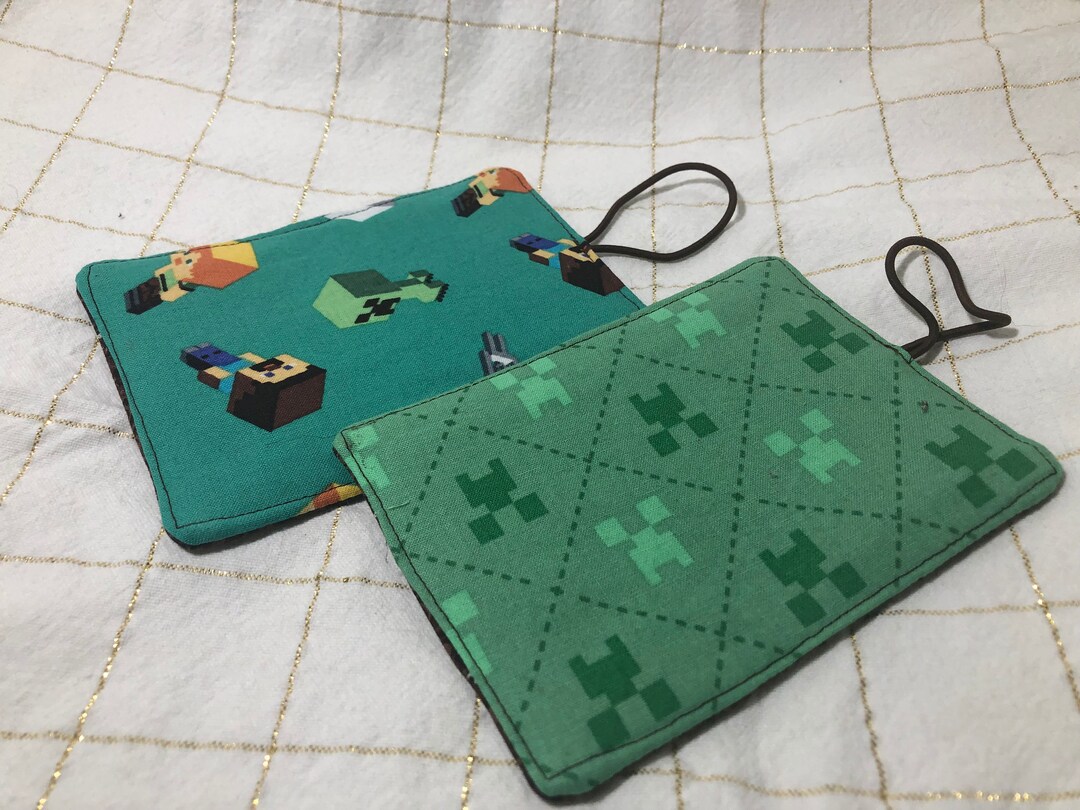 Minecraft Credit Card Holder Business Card Holder Wallet - Etsy Canada