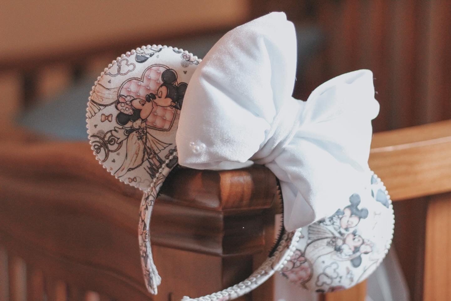 Minnie Ears, Wedding Ears, Mickey Ears. - Etsy