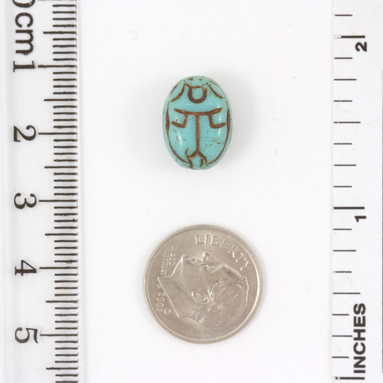 Scarab Beads Czech Glass Beads Egyptian Scarab Nature - Etsy