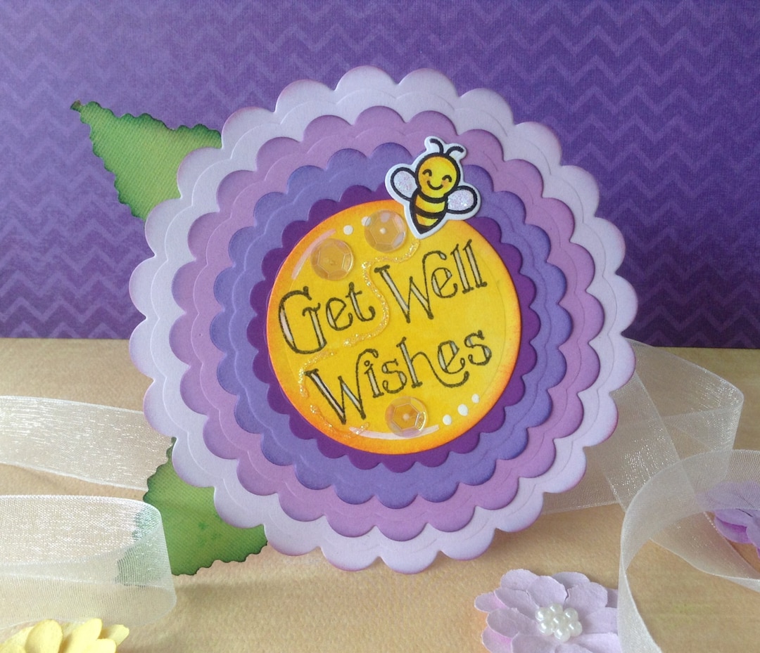 Uniquely Shaped Get Well Cards, Surgery Hospitalization, Rehab ...