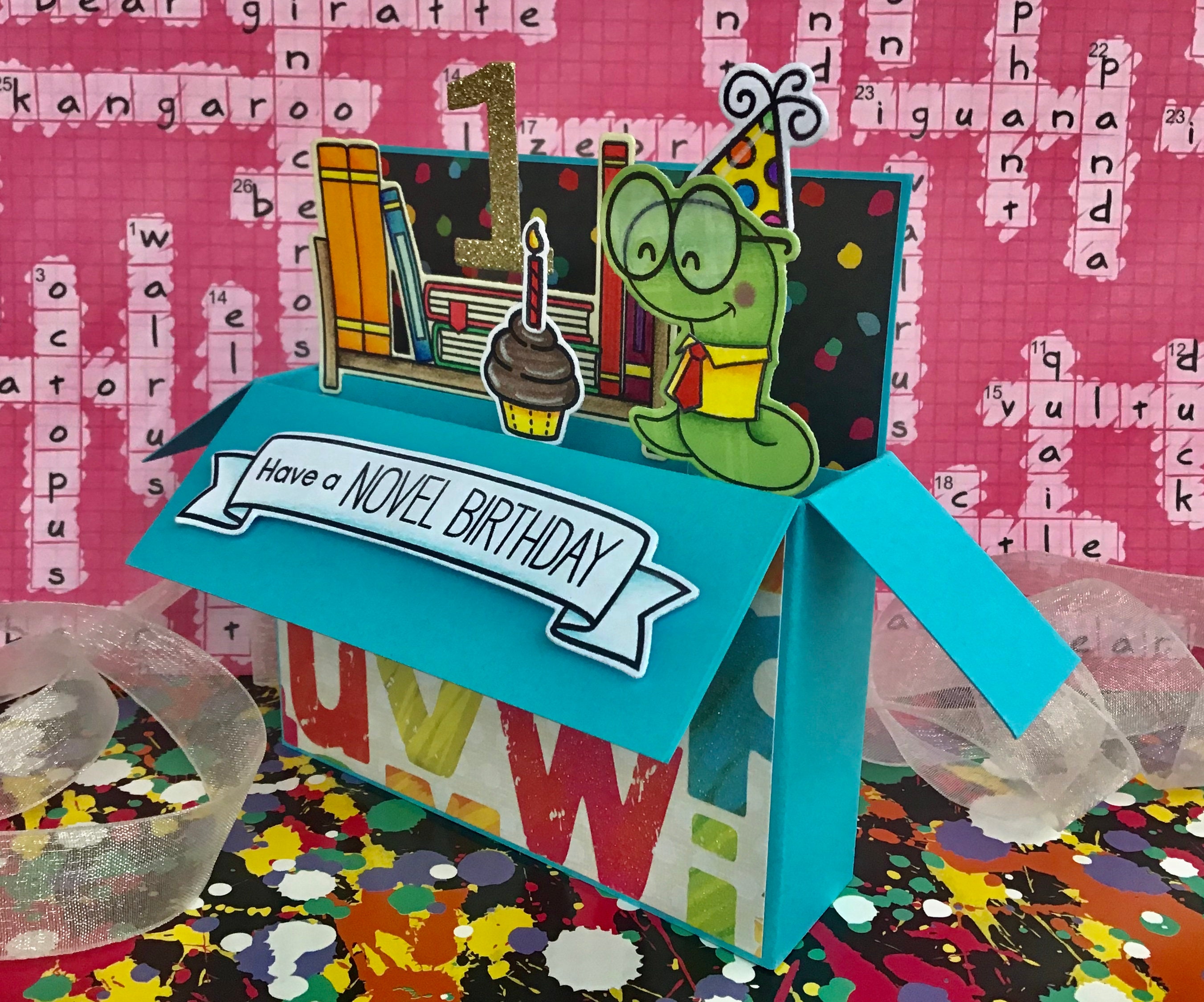 Pop up Birthday Card Book Lover Reader Scholar Birthday | Etsy