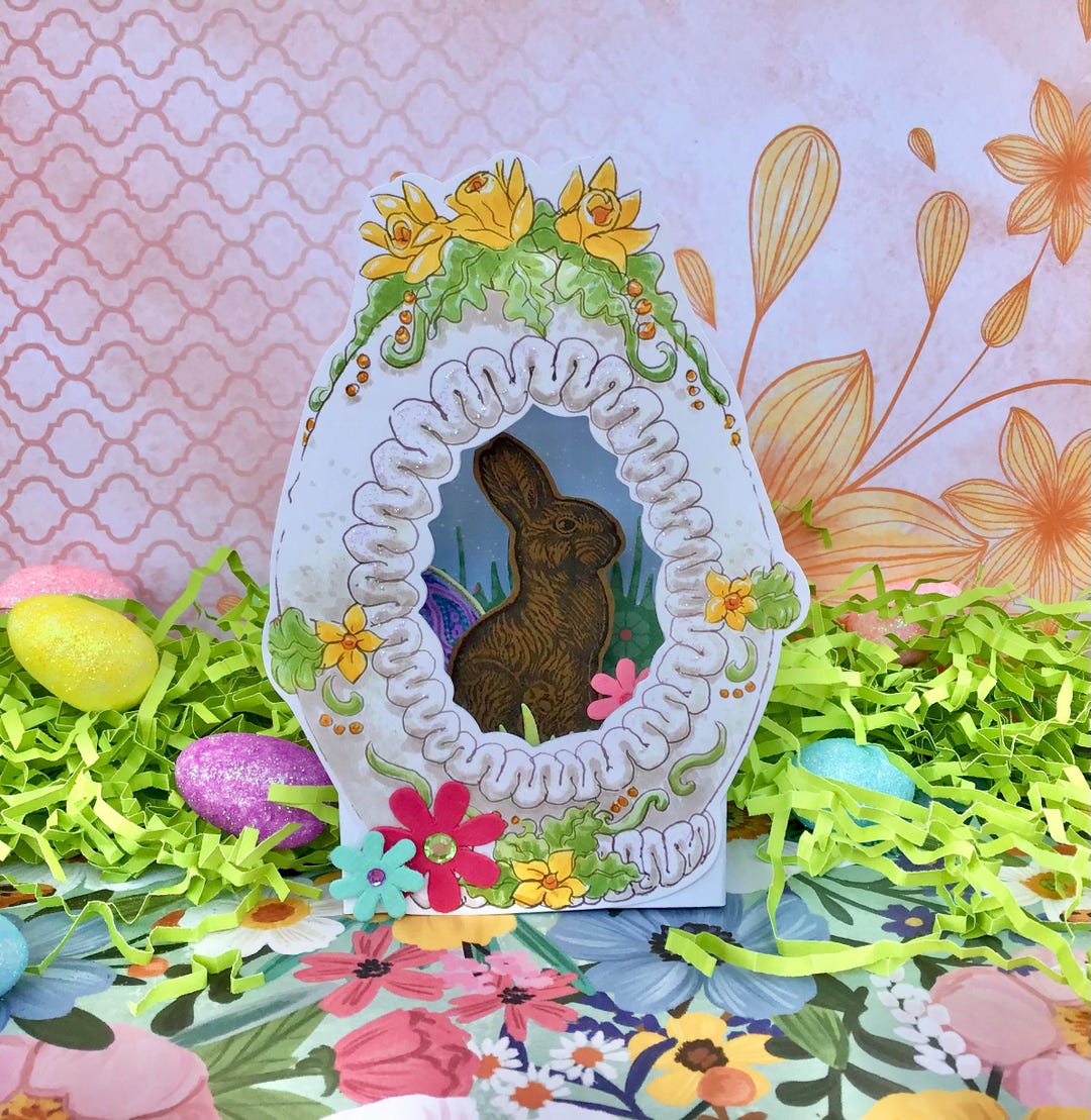 Unique Pop-up Limited Edition Easter Card, No 2 Alike, Paper Easter ...