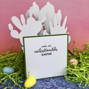 Unique Pop-up Easter Card, Limited Number Handmade Card in a Box ...