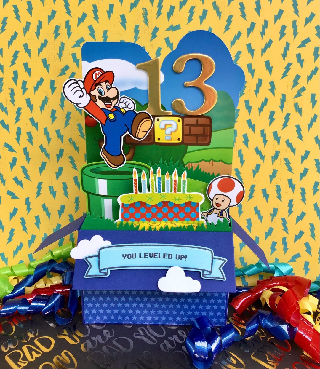 NEW for 2024! Video Game Pop-up Card, Unique Birthday Card, You’ve ...