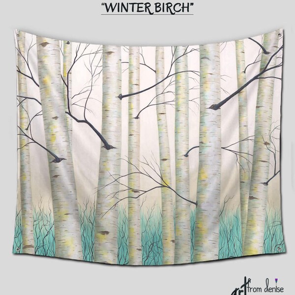 Birch Tree Art - Etsy