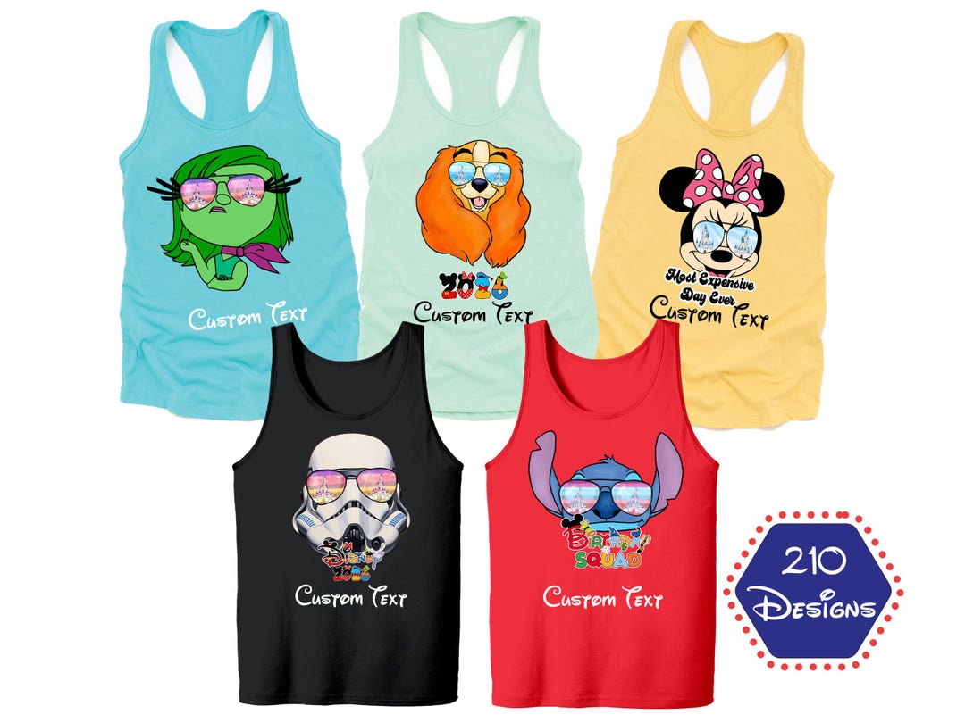 Disney Tank Top, Disney Tank Tops, Disney Family Tank Tops 2026, Disney ...