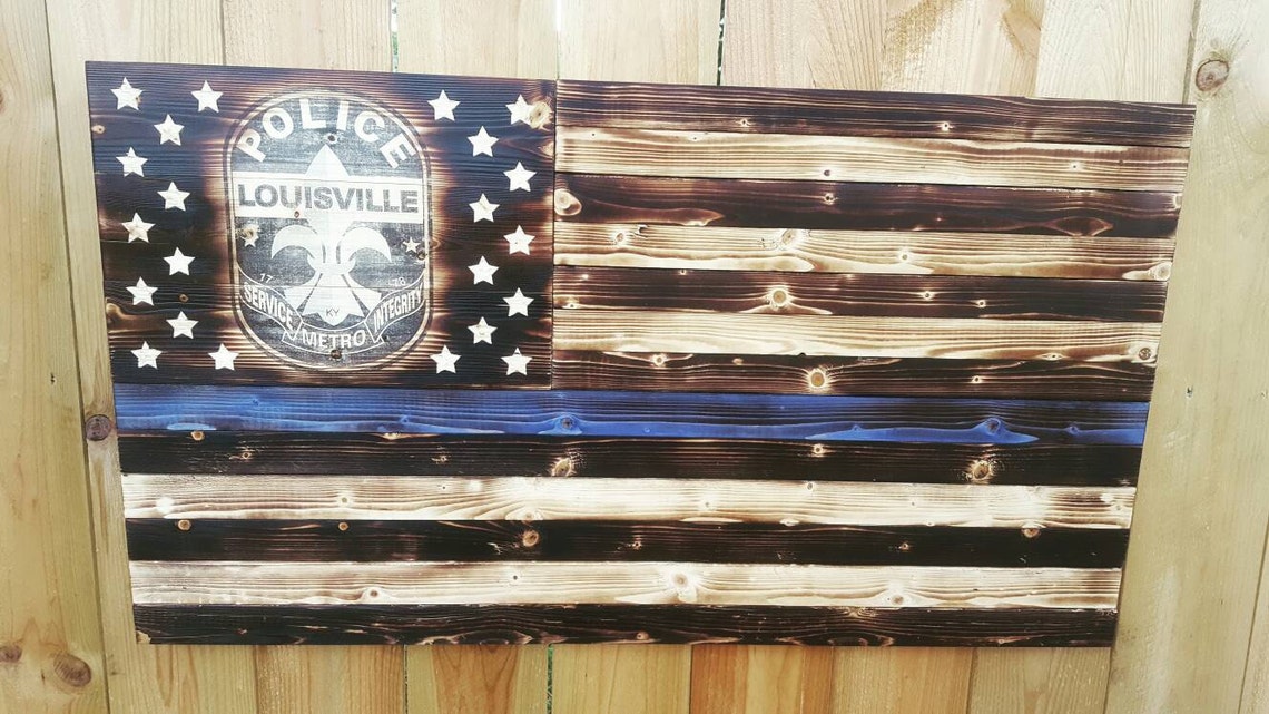 Thin Blue Line. Thin Red Line. Police Gift. Thin Blue Line - Etsy