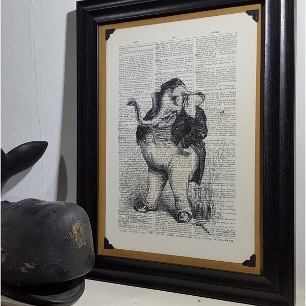 Elephant Dictionary - Etsy UK