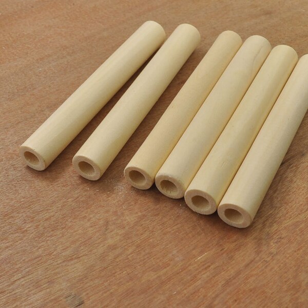 Hollow Wood Tube - Etsy