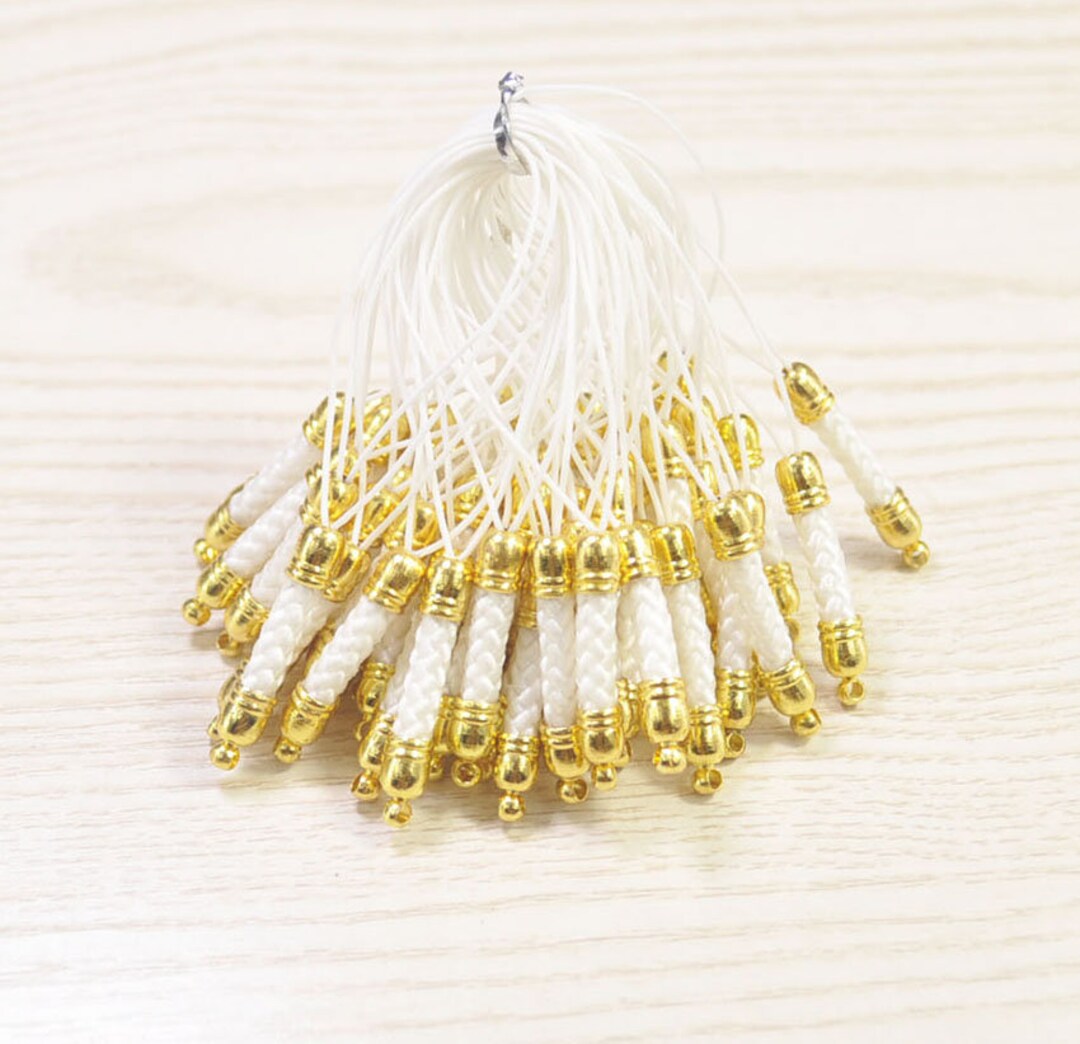 Cell Phone Strap Lariat Lanyard Connectors,20pcs White Mobile Cell ...