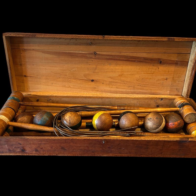 Croquet Set - Etsy