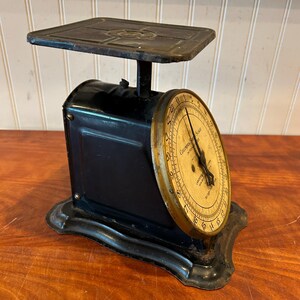 Vintage Scale Vintage Columbia Family Scale Vintage Kitchen Scale 1900 ...