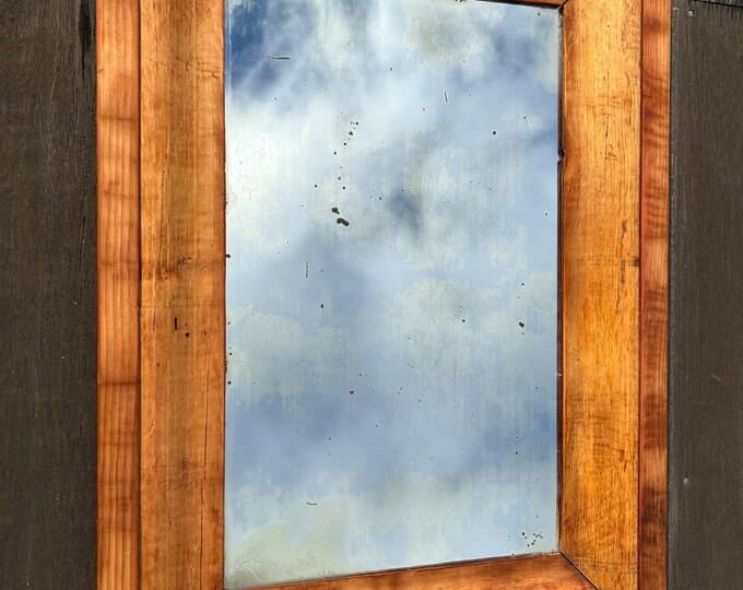 Antique 19th Century Ogee Wall Mirror With Original Glass | Natural ...