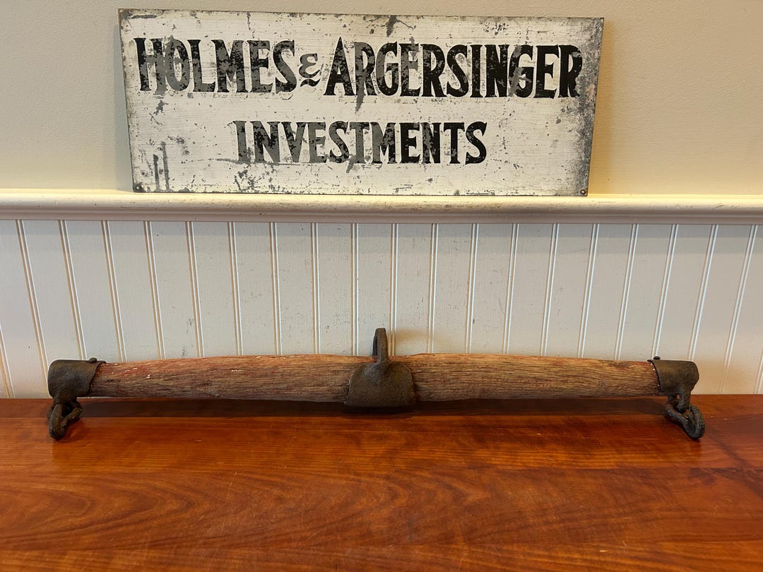 Vintage Wooden Yoke Antique Yoke - Old Wooden Yoke - Ox Yoke - Vintage ...
