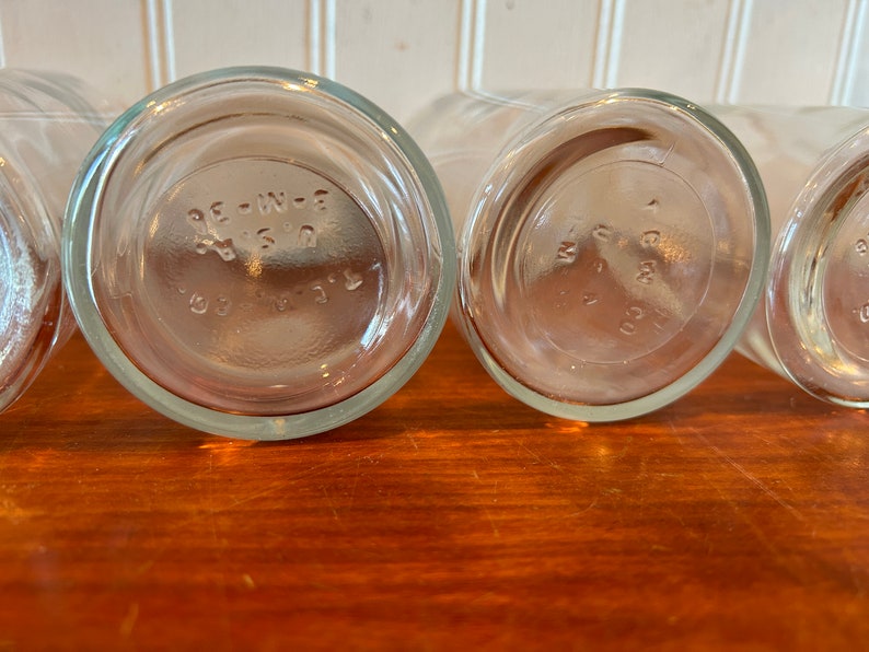Vintage Wheaton Glass Apothecary Bottles With Stoppers, 1920s Chemistry ...