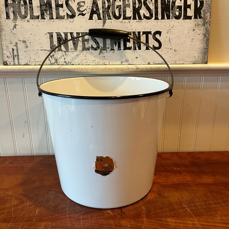 Enamel Bucket - Etsy