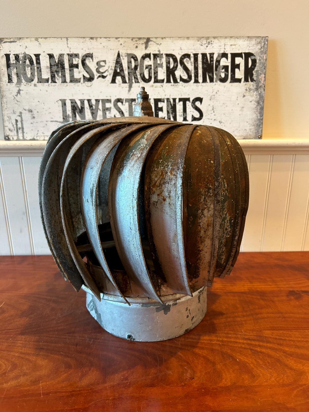 Vintage Galvanized Metal Barn Vent: Rustic Architectural Salvage - Etsy