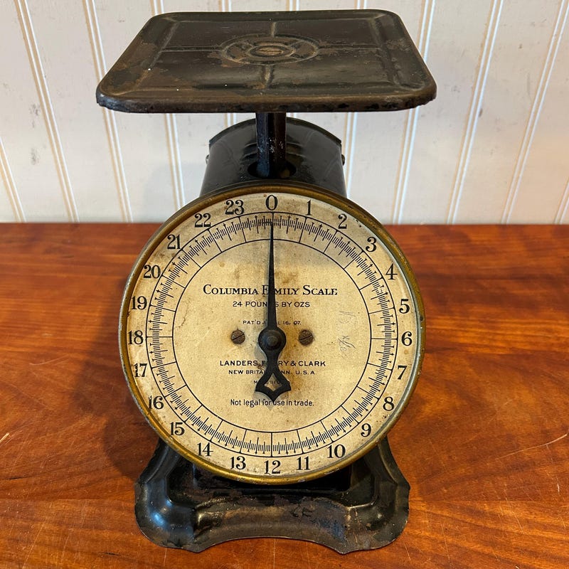 Antique Kitchen Scales - Etsy