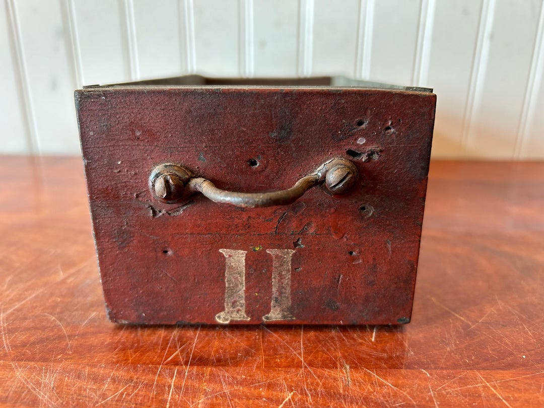 Vintage Drawer Vintage Wooden Hardware Cabinet Drawer Wooden Drawer ...