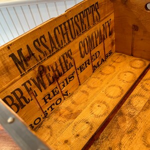 Antique Pre Prohibition Beer Crate Pfaff Alley's Ale Massachusetts ...