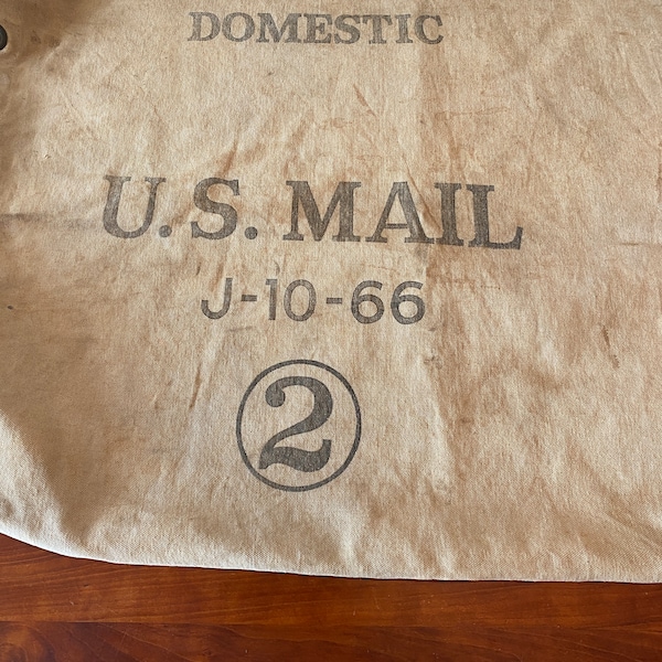 Vintage Mail Bag - Etsy