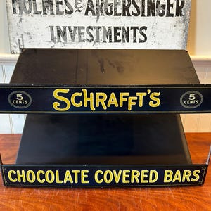 Vintage Candy Display - Schraffts Candies - Boston MA General Store ...