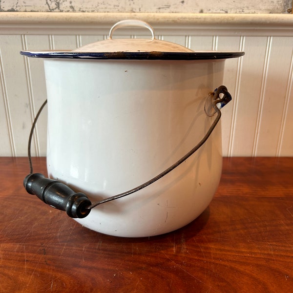 Enamel Bucket - Etsy