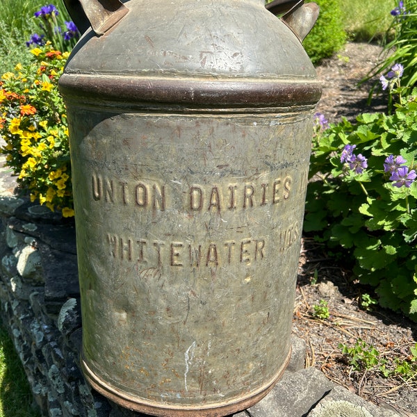 Vintage Milk Can - Etsy