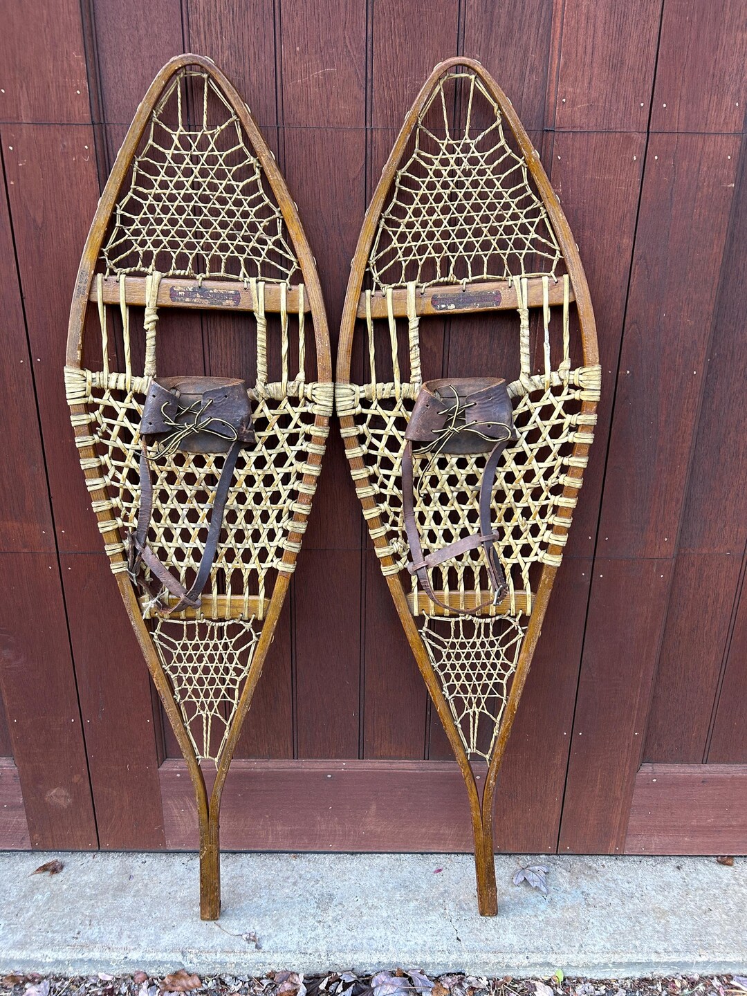 Vintage Snow Shoes Vintage Snowshoes, Winter Sports, Snowshoes, Cabin ...