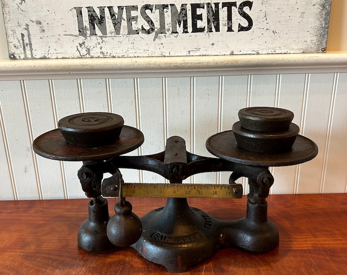 Vintage Fairbanks Scale General Store Scale Vintage Fairbanks No 3 ...