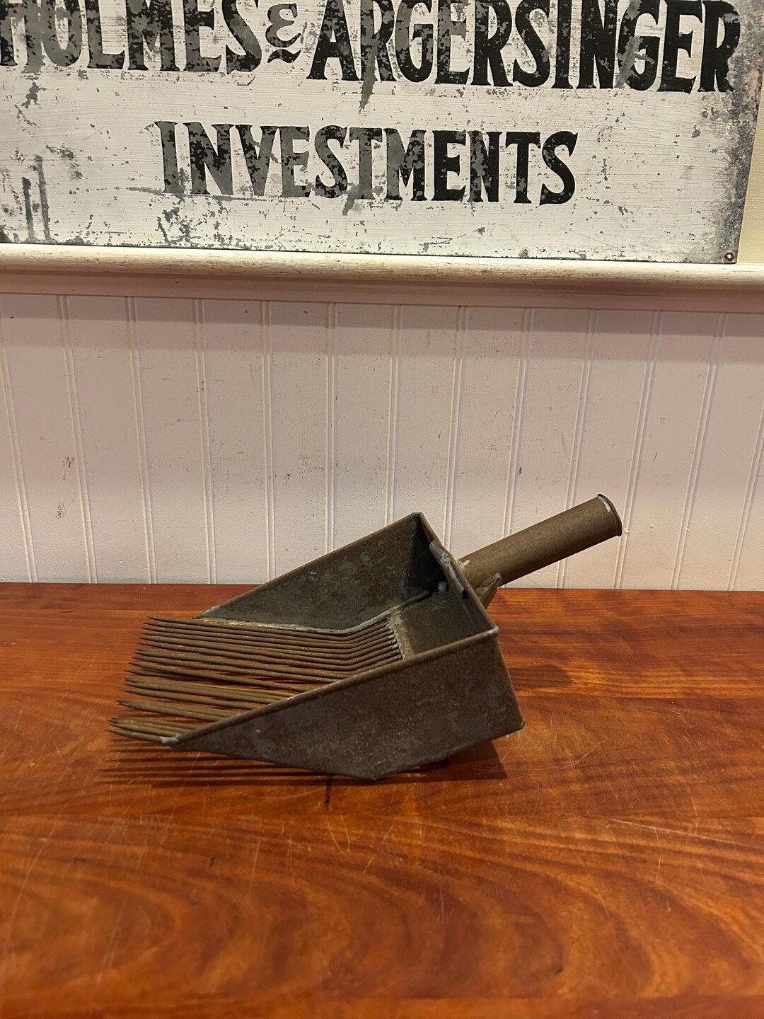 Vintage Blueberry Rake - Blueberry Scoop - Small Metal Blueberry Rake ...