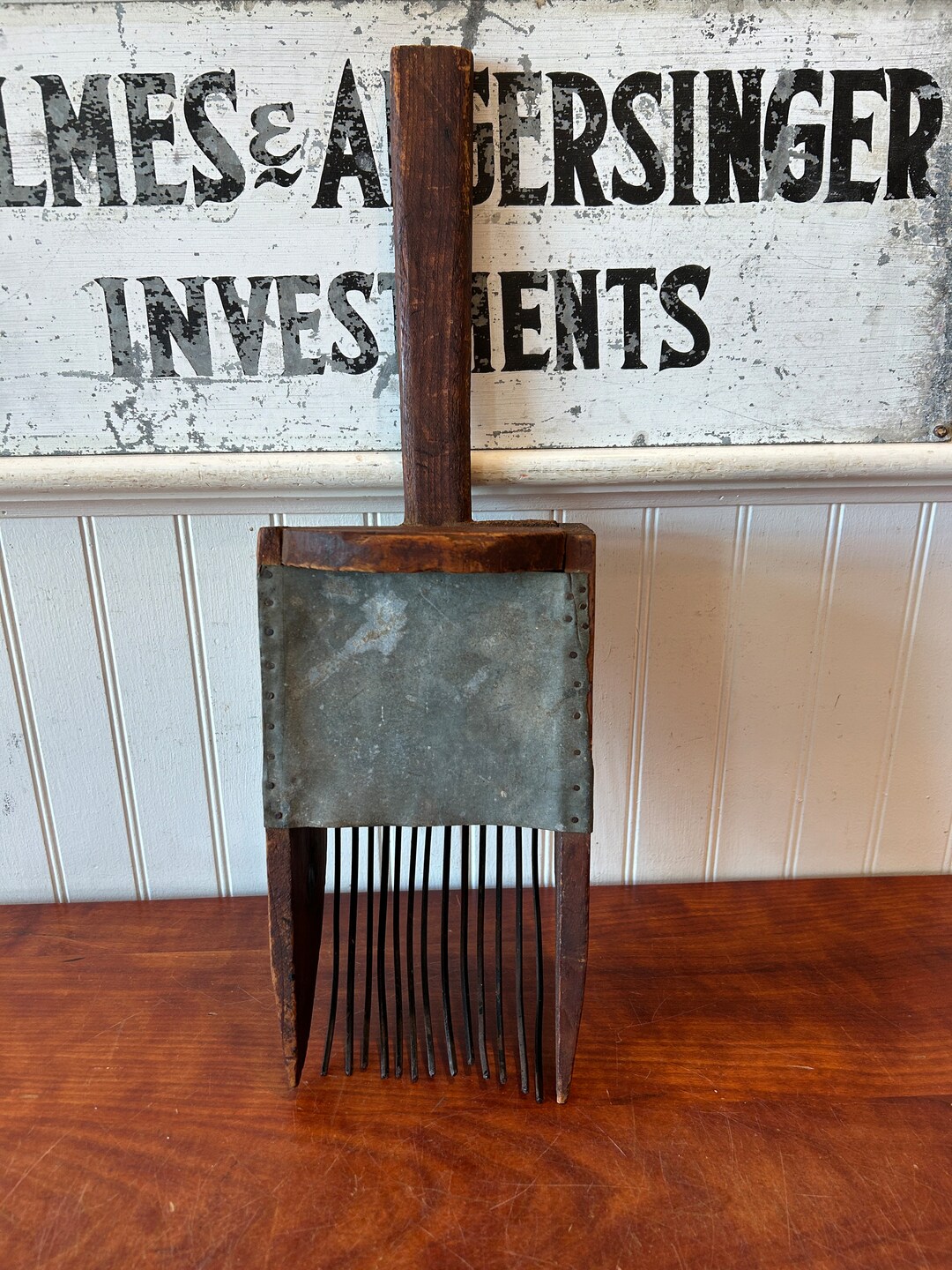 Vintage Blueberry Rake Blueberry Scoop Small Wooden Blueberry Rake ...