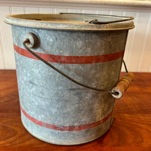 Vintage Minnow Bucket Falls City Bait Bucket Anglers Choice Bait Bucket ...