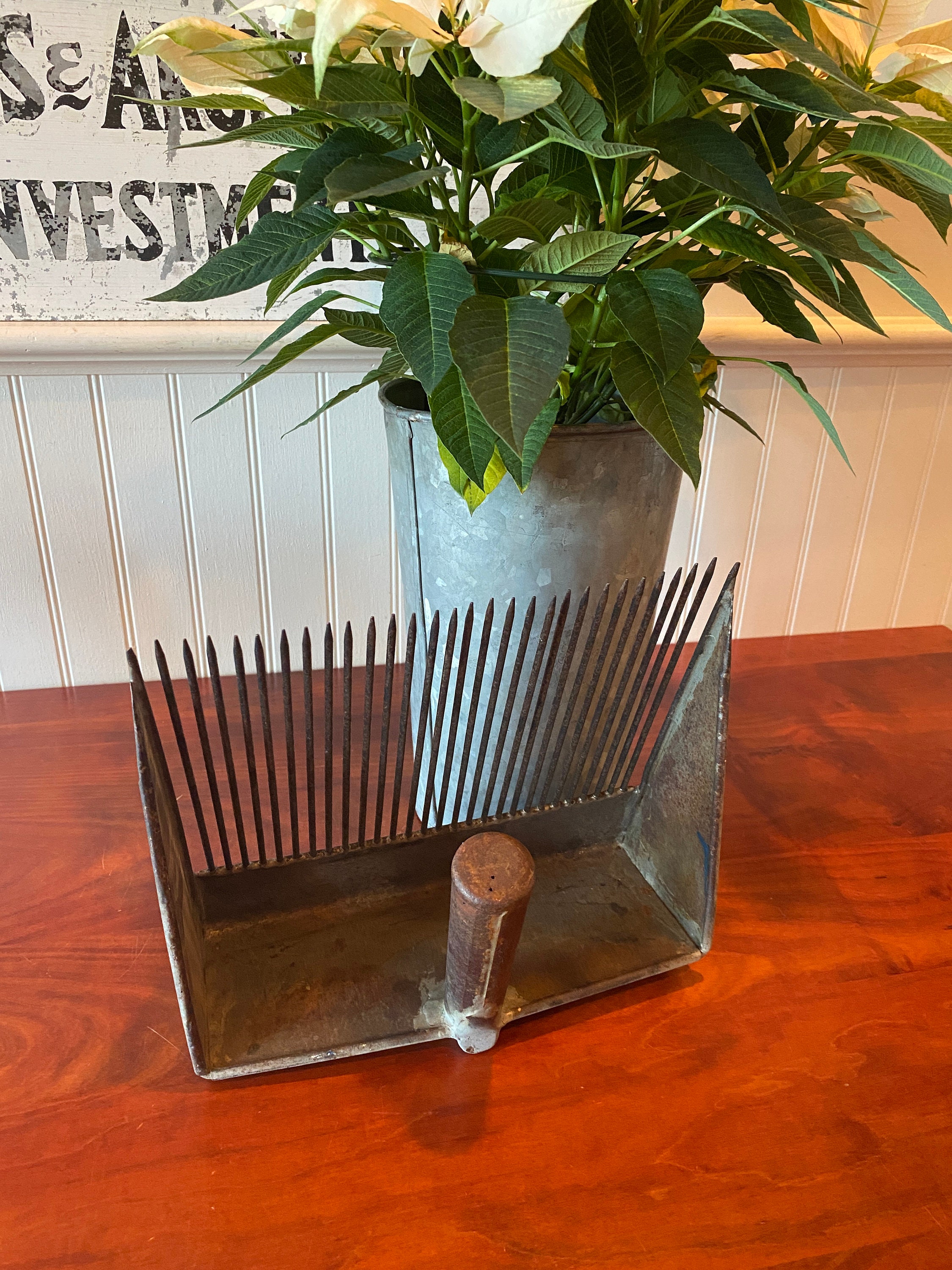 Vintage Blueberry Rake Small Metal Blueberry Rake | Etsy