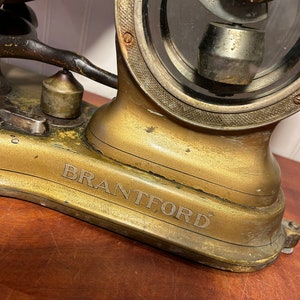 Antique Brantford Scale Country Store Candy Scale Vintage Scoop Scale ...