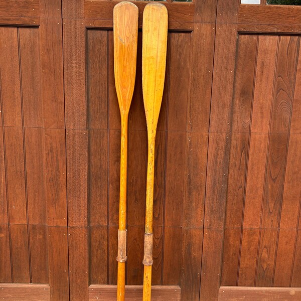Wood Oars - Etsy