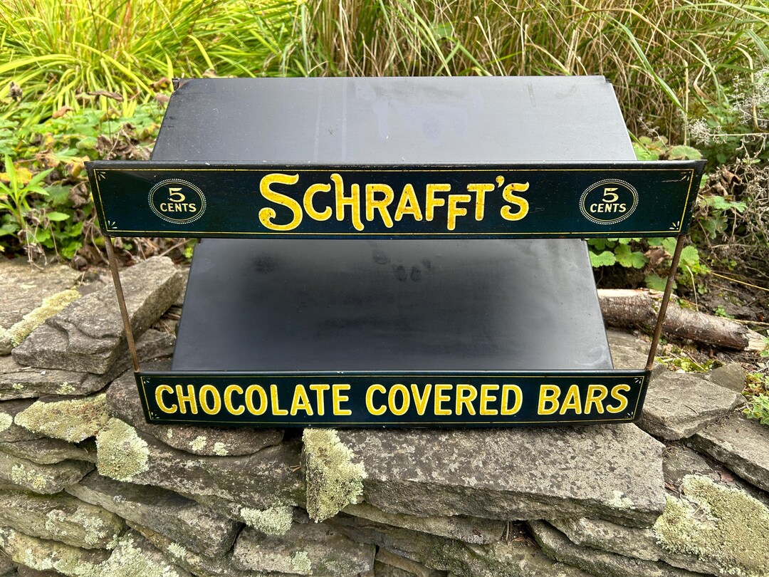 Vintage Candy Display - Schraffts Candies - Boston MA General Store ...