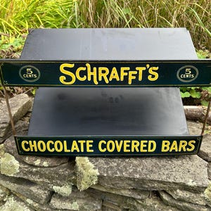 Vintage Candy Display - Schraffts Candies - Boston MA General Store ...