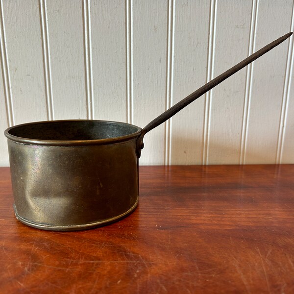 Antique Cast Iron Bucket - Etsy