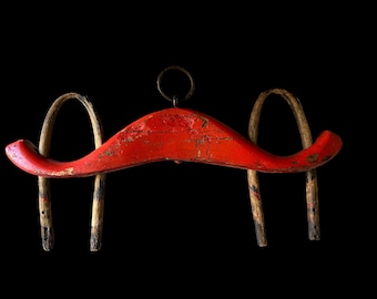 Vintage Wooden Yoke - Antique Yoke - Old Wooden Yoke - Ox Yoke ...