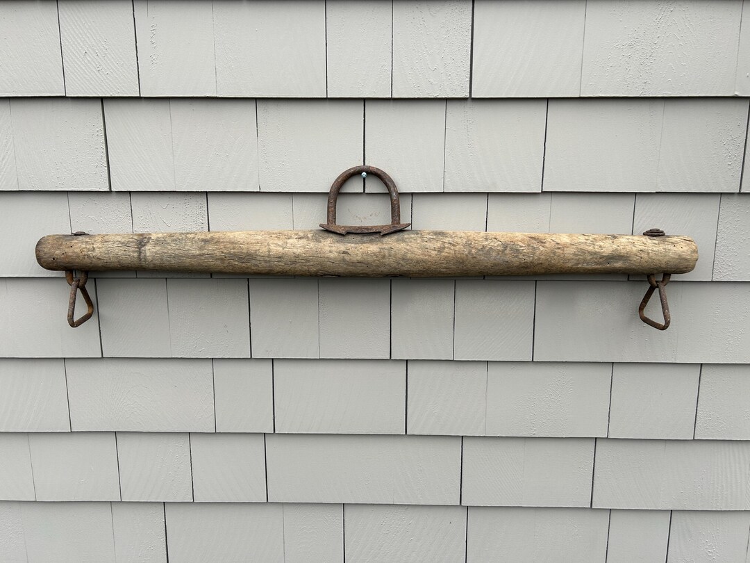 Vintage Wooden Yoke - Antique Yoke - Old Wooden Yoke - Ox Yoke ...
