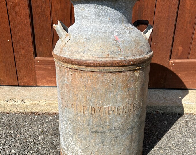 Vintage Croft Dairy Milk Can: 10-gallon Rustic Farmhouse Decor - Etsy