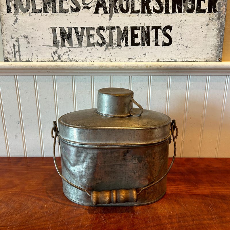 Vintage Lunch Pail - Etsy